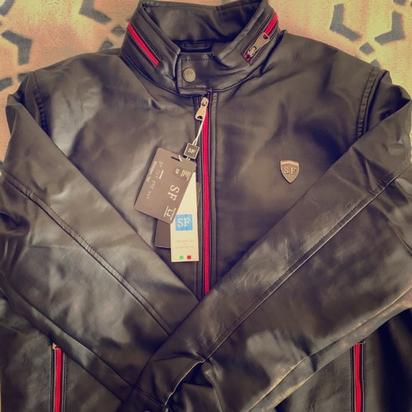 Jackets & Coats | Italian Leather Jacket Sf | Poshmark